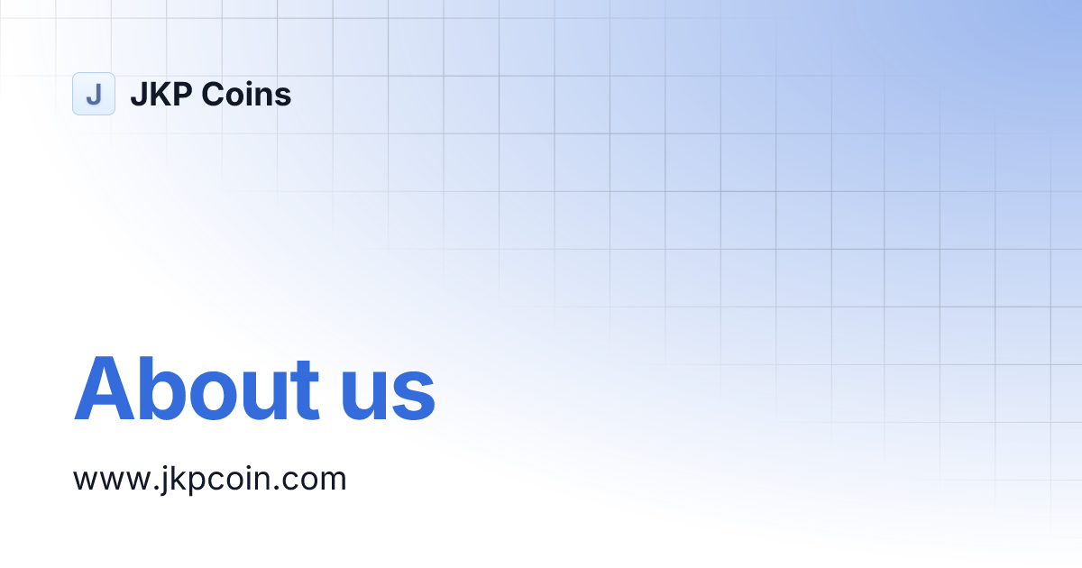 About us | JKP Coins